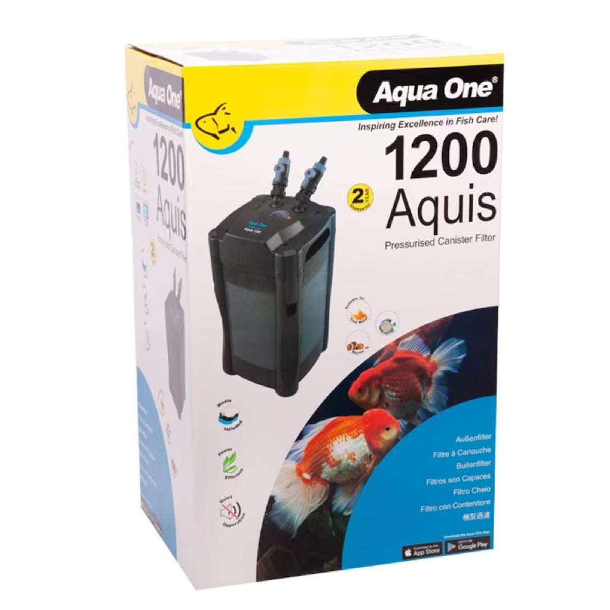 Aqua One Aquis 1200 Canister Filter – Petcare Warehouse