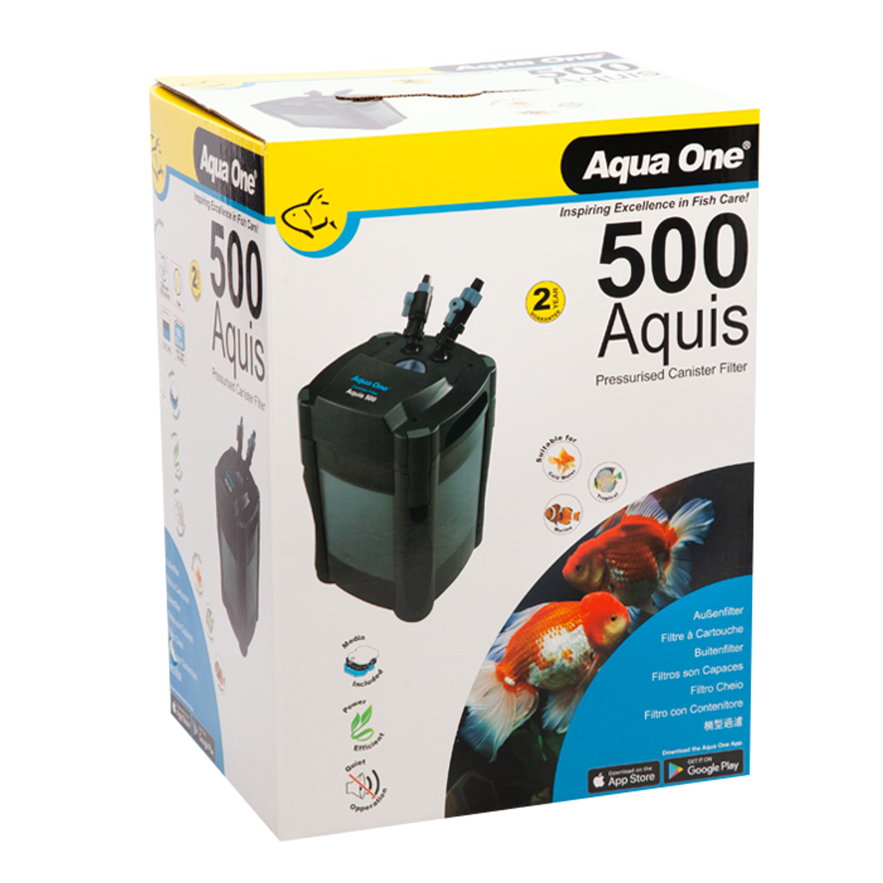 Aqua One Aquis 500 Canister Filter – Petcare Warehouse