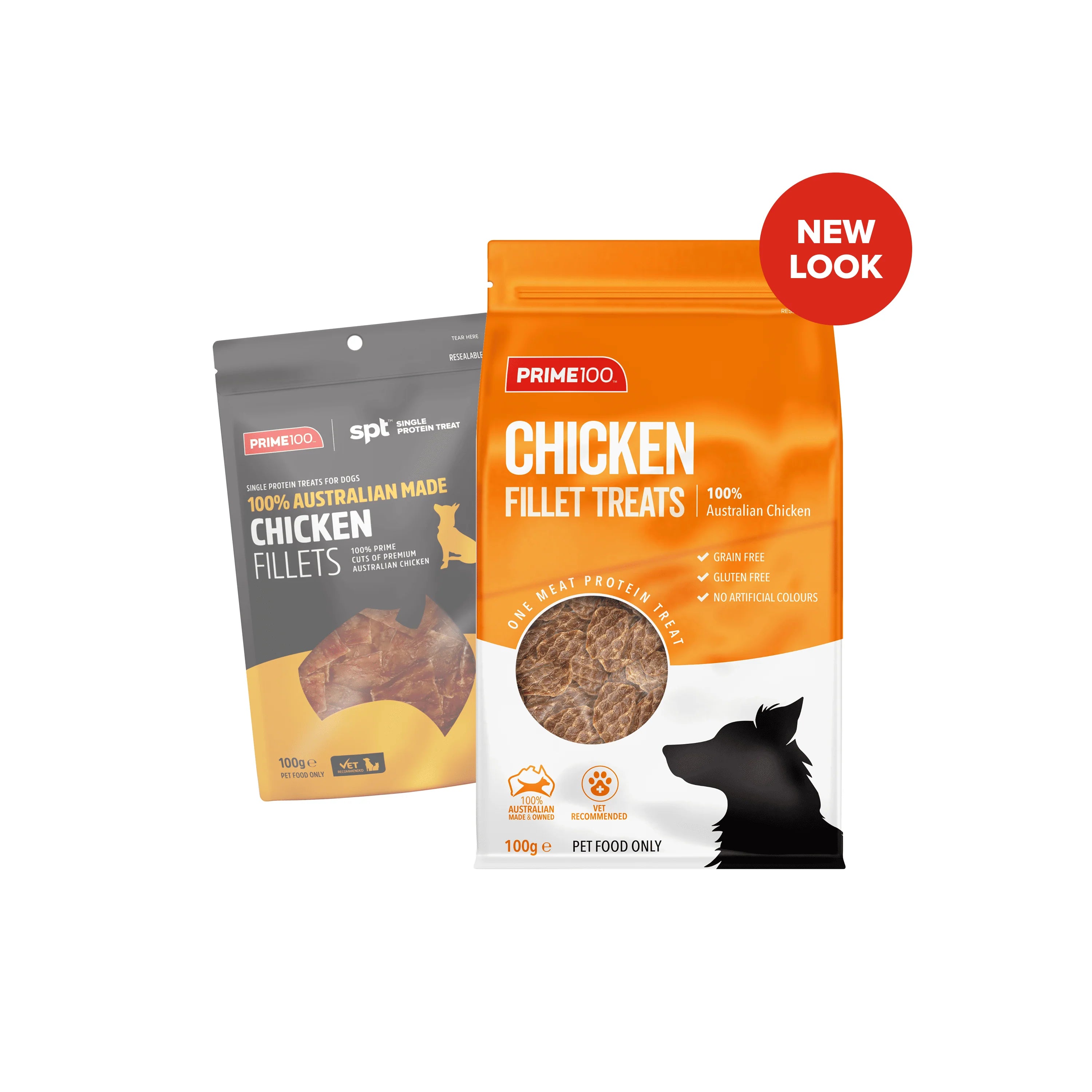 Prime 100 Chicken Fillets 100g – Petcare Warehouse