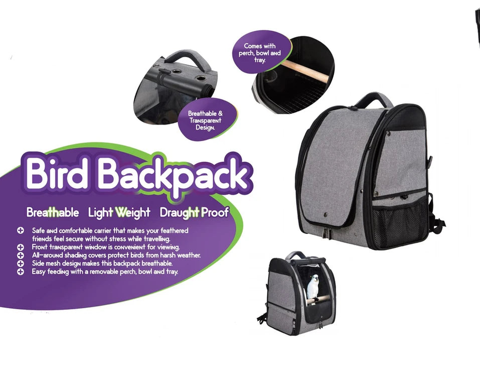 Bono Fido Bird Backpack – Petcare Warehouse